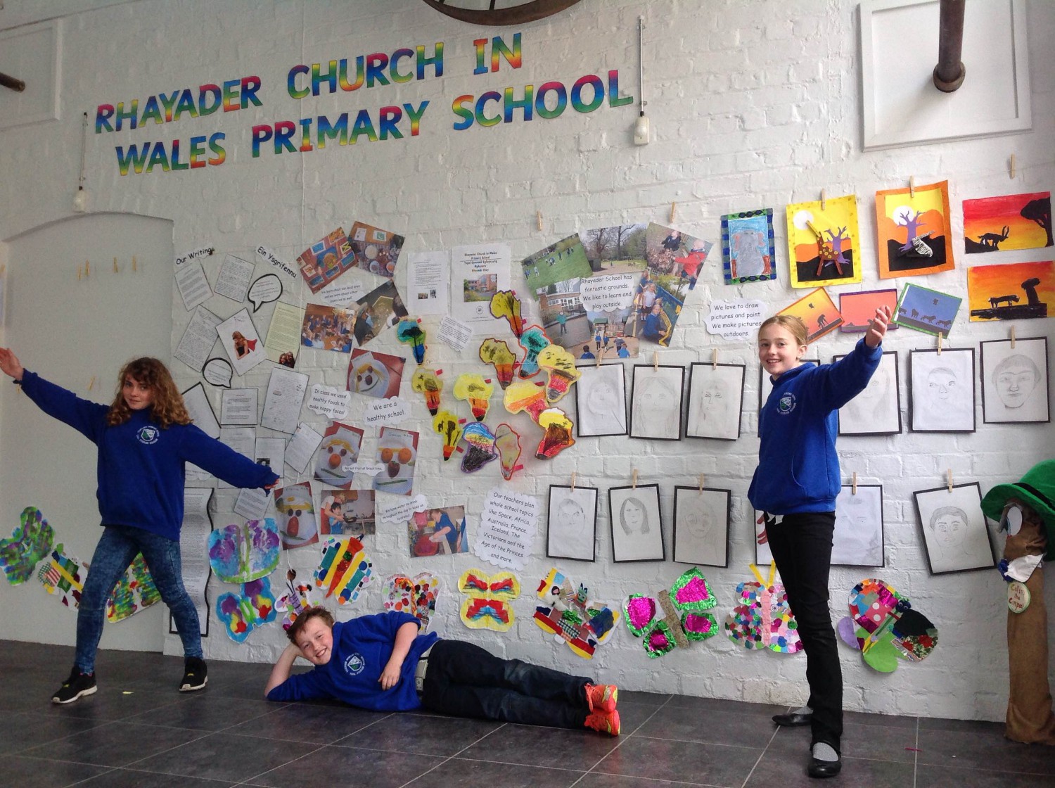Exhibition in the Elan Valley – Rhayader CIW Primary School